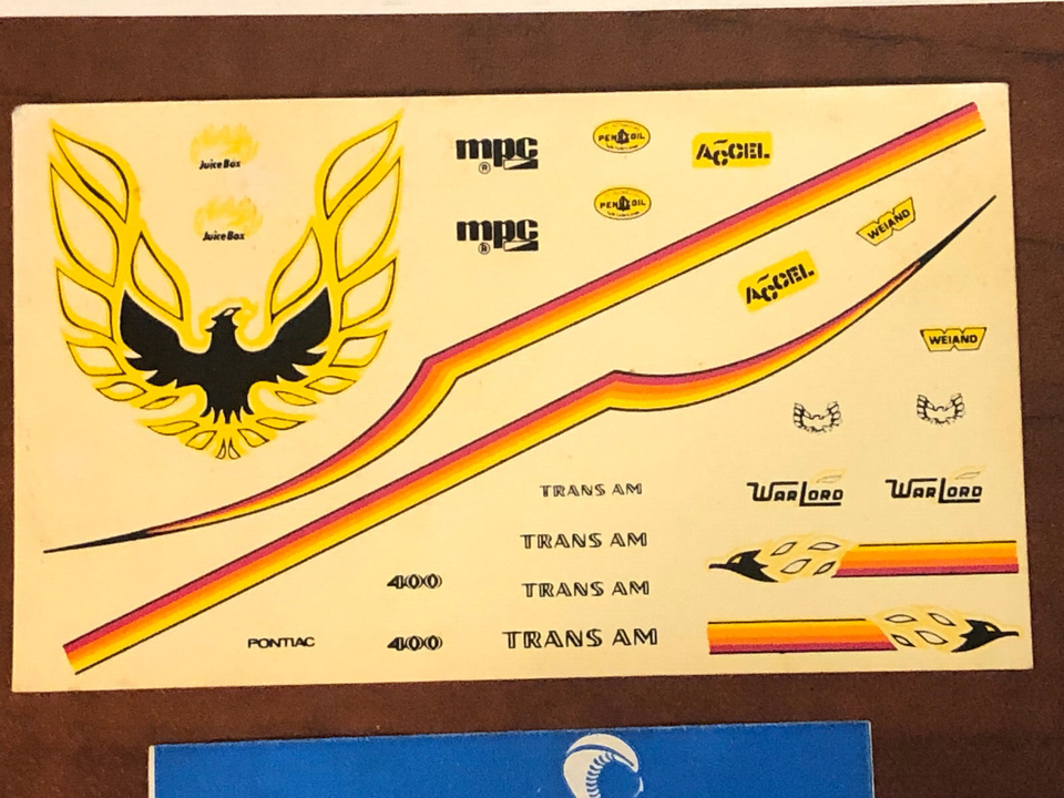 MPC Firebird Warlord 1979 1980 1981 Pontiac Trans Am Model Kit 0735 1/ ...