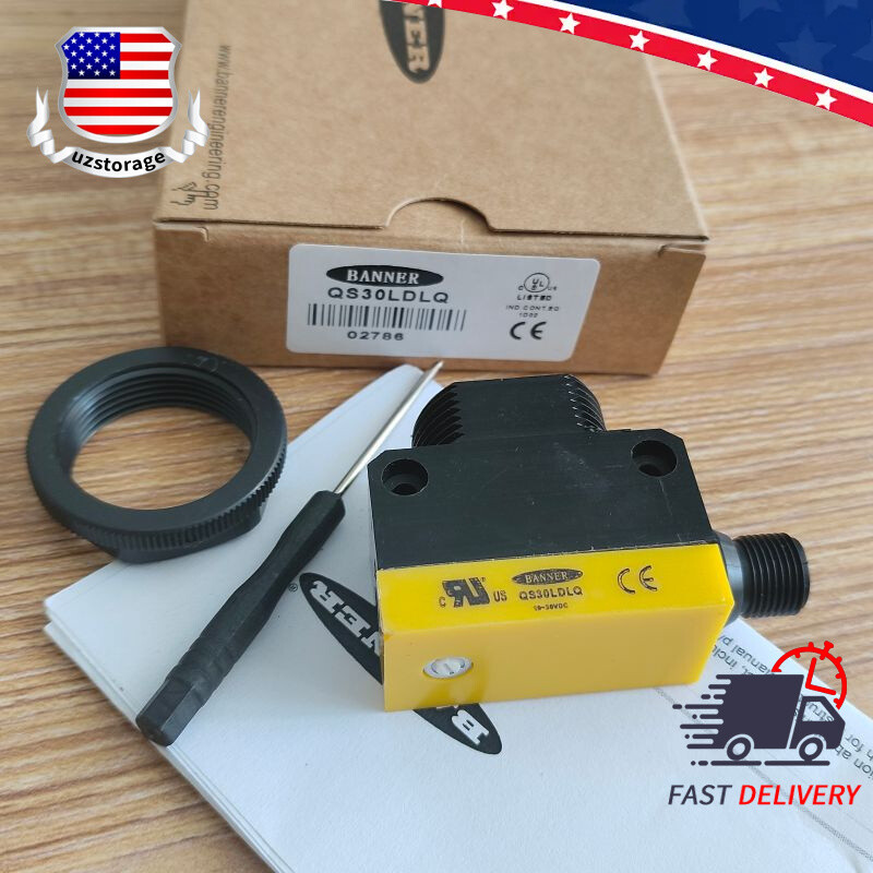 For Banner Engineering QS30LDLQ 10-30VDC 4Pins Photoelectric Laser ...