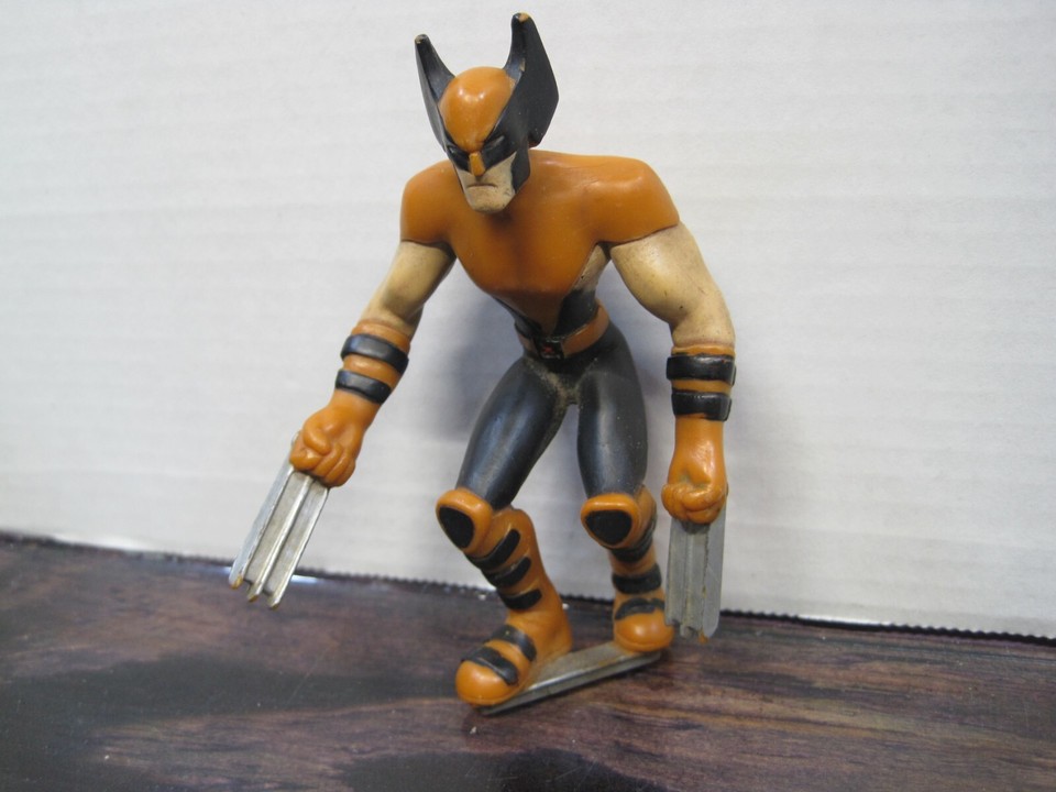Kids Meal Marvel X-Men Evolution Wolverine 3.5" Toy Figure Burger King ...