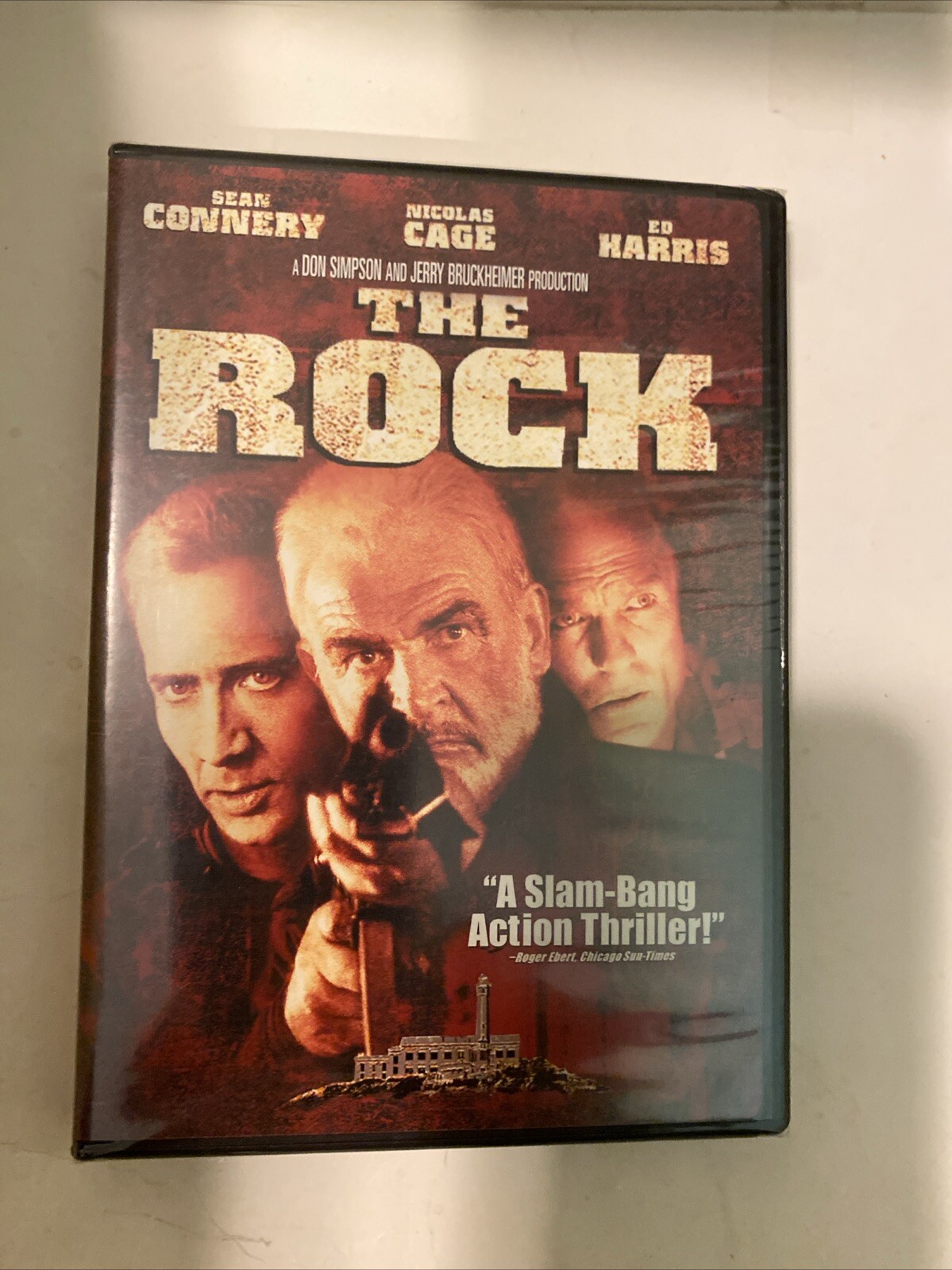 The Rock (DVD, 1997) Sean Connery, Nicholas Cage and Ed Harris Brand ...