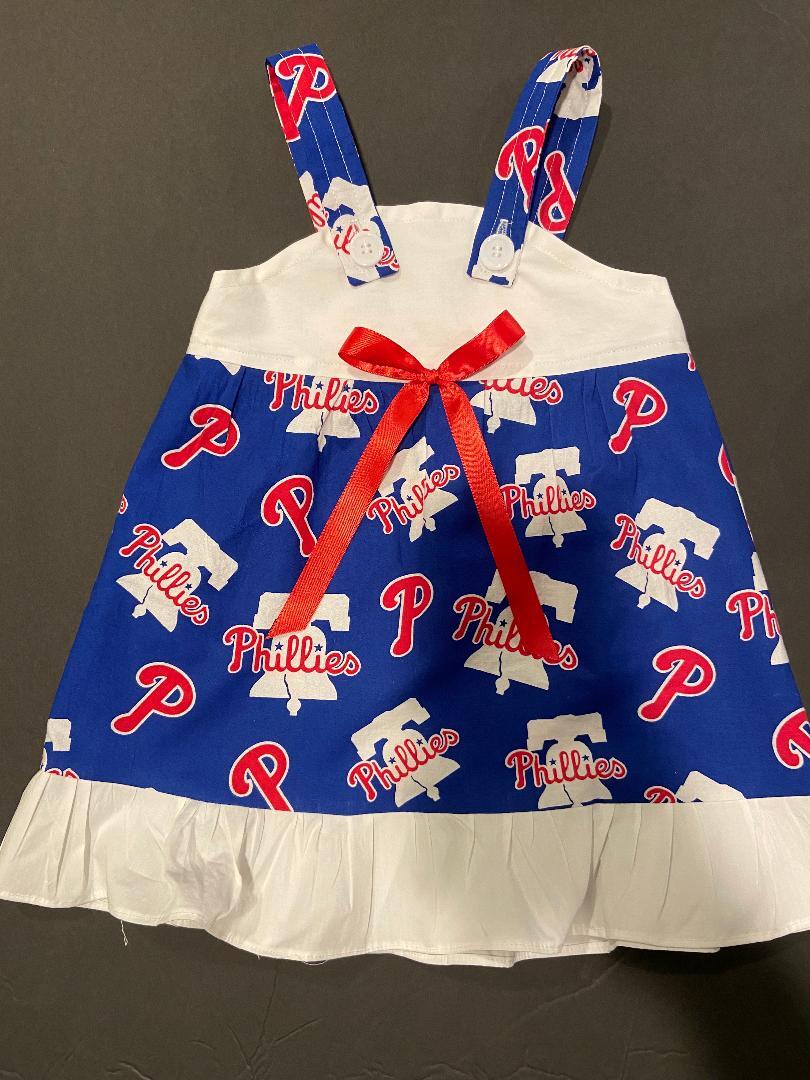 MLB Philadelphia Phillies Baby Infant Toddler Girls Dress *YOU PICK ...
