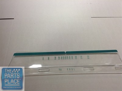 1966-67 Chevrolet Chevelle Speedometer Lens Column Shift - Powerglide ...