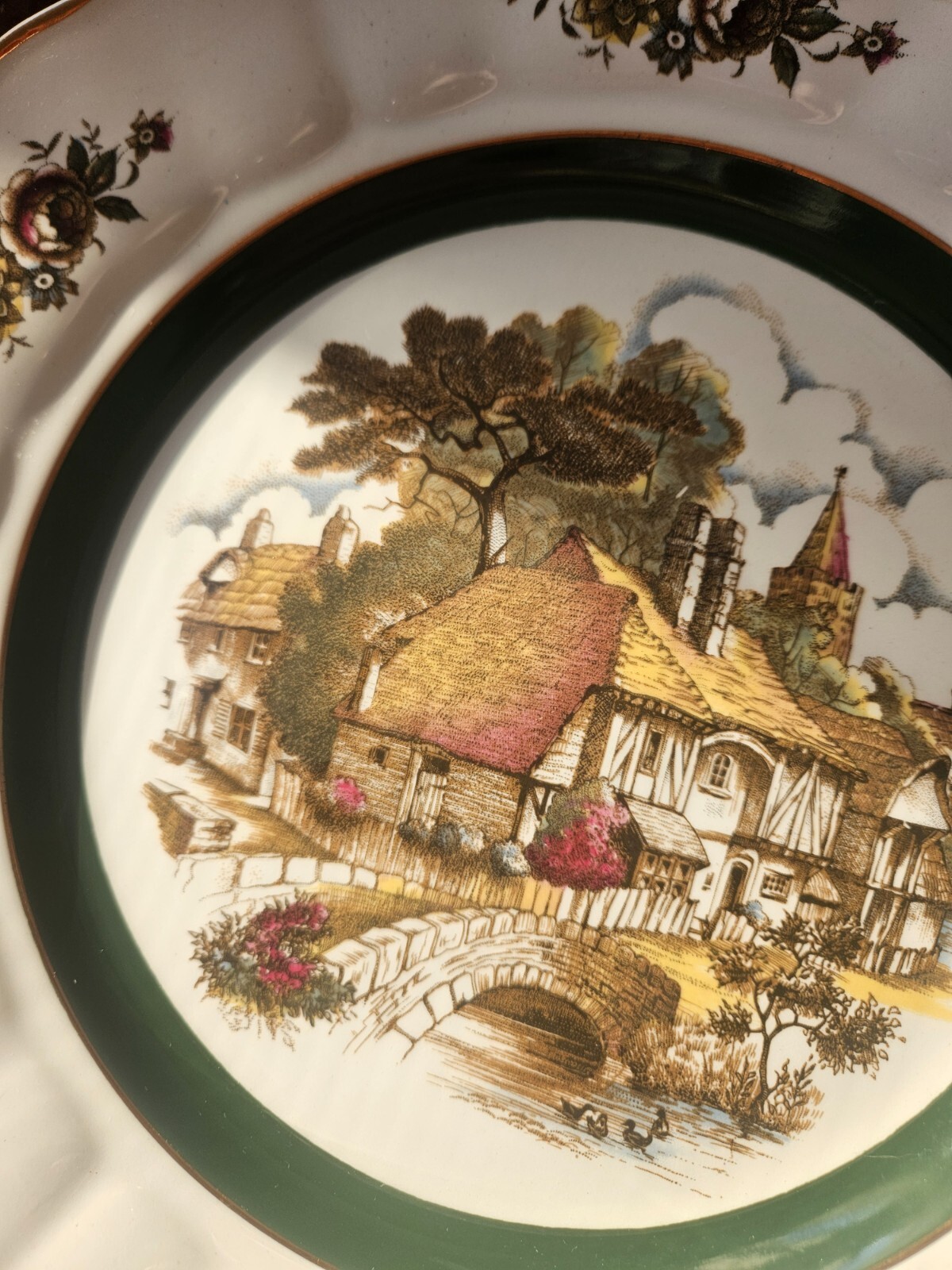 ENGLISH RURAL SCENES Decorative Wall Plate by Grindley of Stoke ...