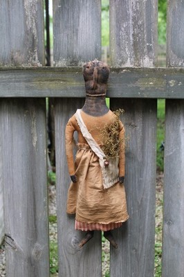 New Handmade Grungy 21 " Primitive Doll ~ Prim - country - rustic | eBay