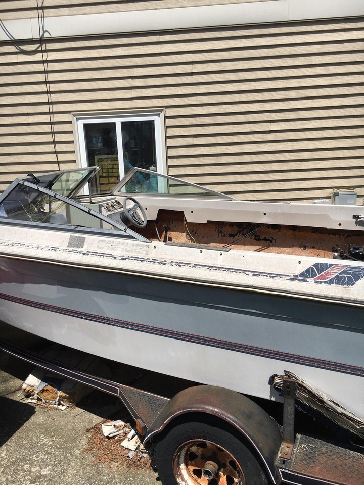 1986 Chris Craft 17' Boat w/ Bill of Sale & Trailer | eBay