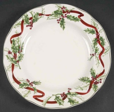 Charter Club Winter Garland Dinner Plate 3940816 | eBay