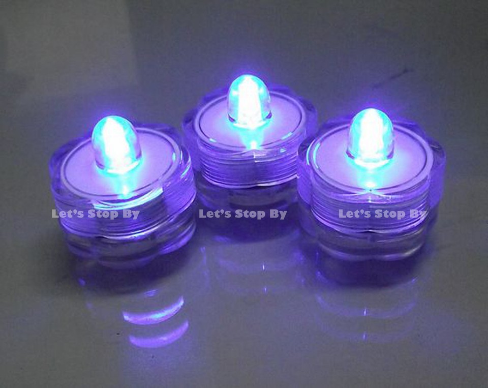 12 LED Submersible Waterproof Wedding Floral Decoration Tea Vase light ...