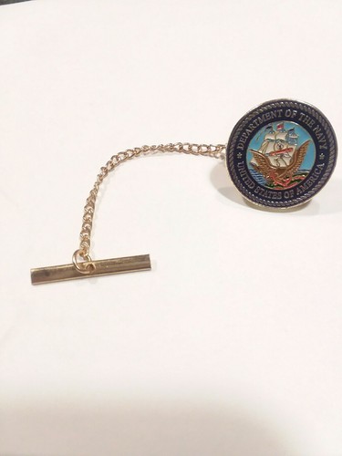 US Navy Lapel Pin Department Of The Navy Tie Tack Lapel Pin USN Brand ...