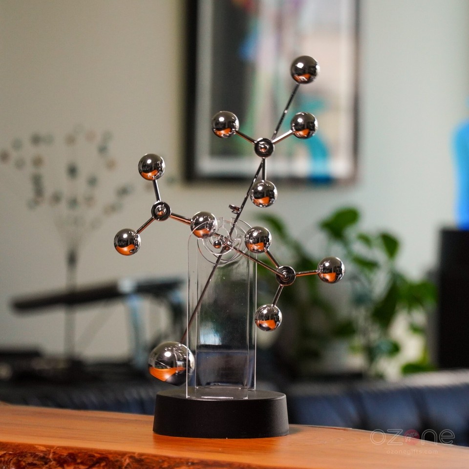 Kinetic Desktop Toys by Golden Island - Battery Operated Rare Vintage ...