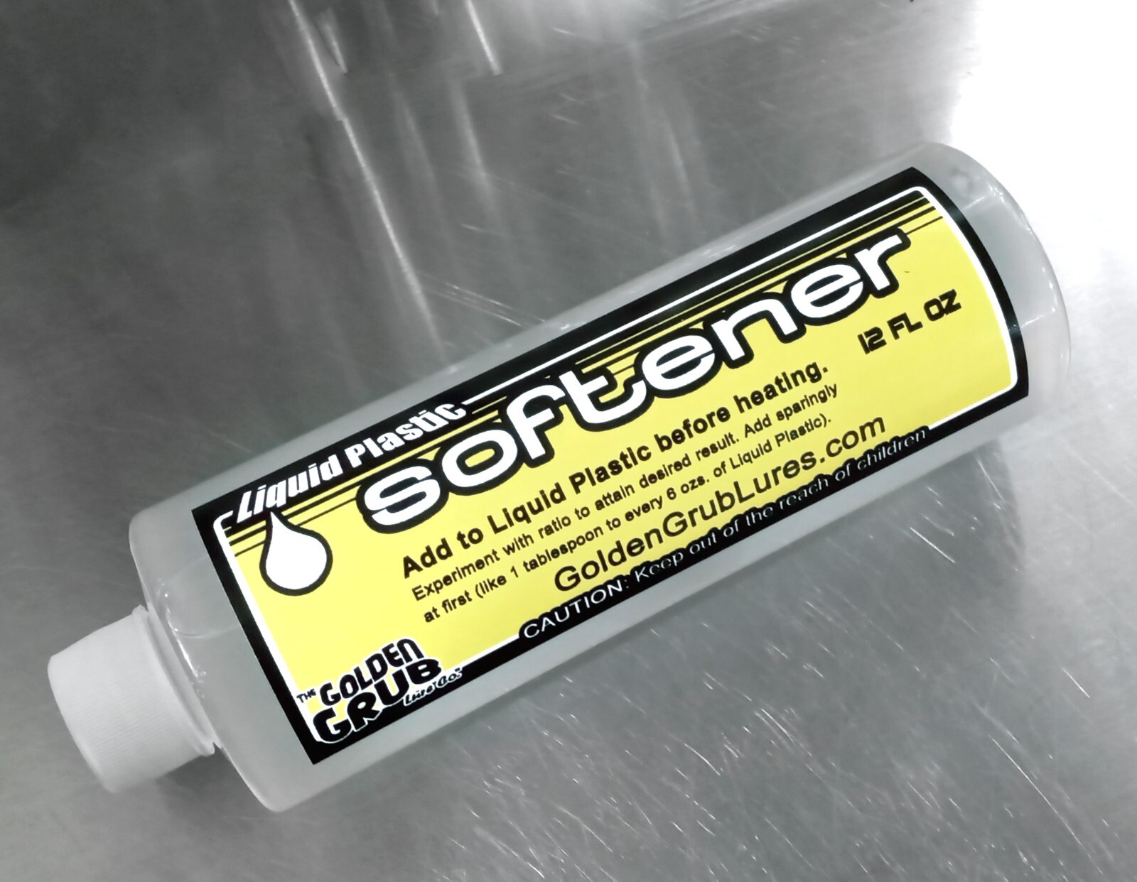 NEW SOFTENER for Liquid Plastic plastisol Fishing Soft Bait Lure Making ...