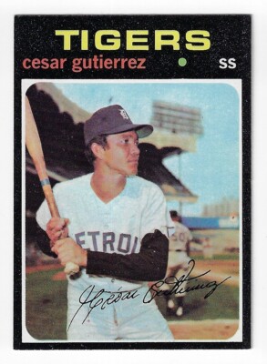 1971 Topps Set Break #154 Cesar Gutierrez | eBay
