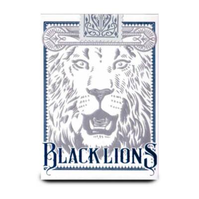 Black Lions Blue Edition Playing Cards by David Blaine - fast shipping ...