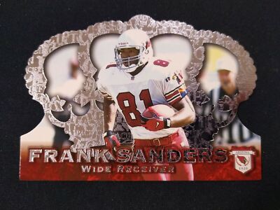 1996 Pacific FRANK SANDERS #CR-2 Silver Crown Royale Die Cut *CT22A | eBay