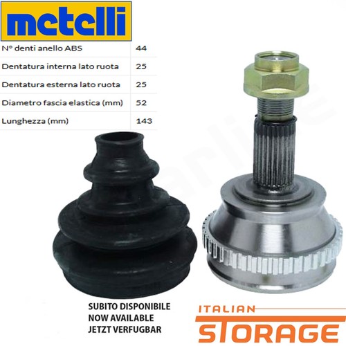 Alpha 155 164 Fiat Coupe Type Lancia Thema Coupling Drive Shaft 15-1093 ...