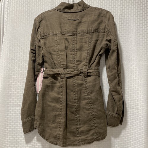NWT- Cabi Sahara Brown Linen Jacket Size XS | eBay
