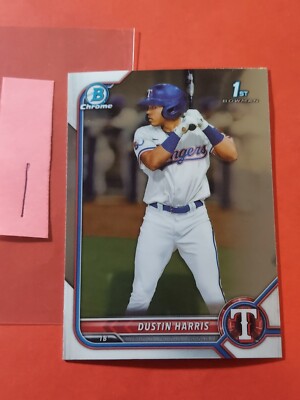 2022 Bowman Chrome Mega Box Prospects #BCP119 Dustin Harris, 1st Bowman, cd1 | eBay