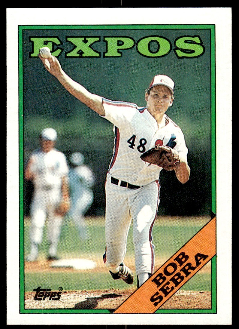 1988 Topps Baseball Card Bob Sebra Montreal Expos #93 | eBay