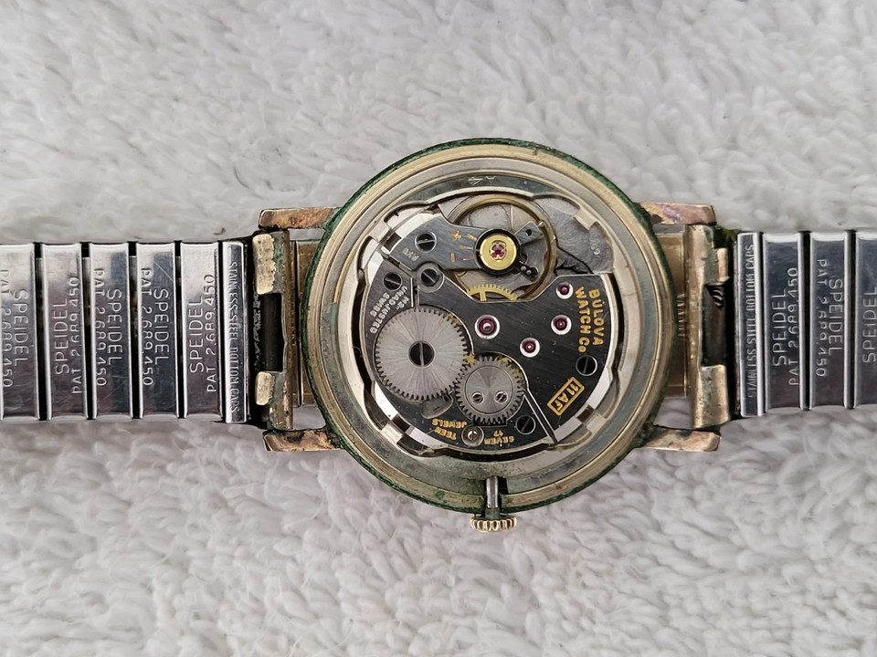VINTAGE BULOVA 17JEWELS MECHANICAL 11AF PRE-OWNED WORKING | eBay