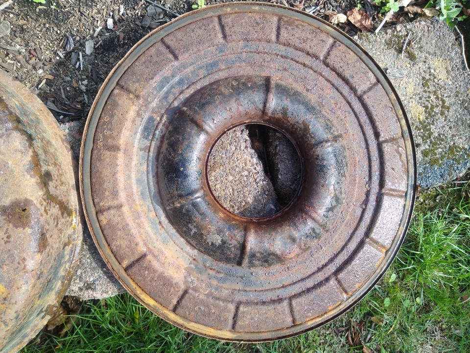 1959 1960 1961 Chevrolet 348 283 Air Cleaner With 4 BBL Base Original ...