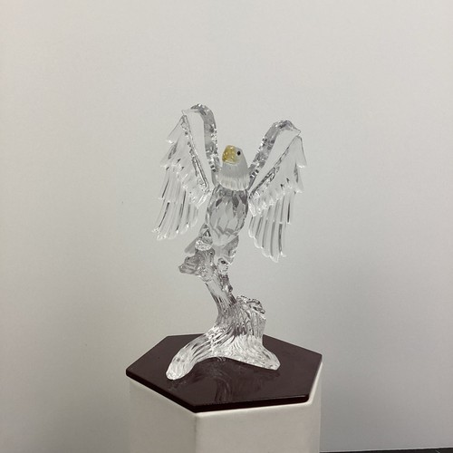 Swarovski Crystal Bald Eagle limited edition w/o box MINT condition ...