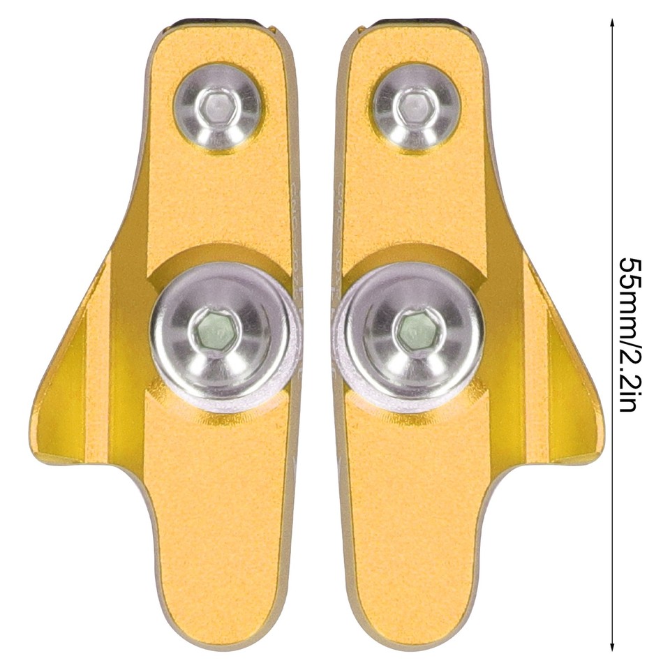 Road Bike Brakes Pads Bicycle CBrake NoNoise NoSkid Rubber Blocks Repl ...