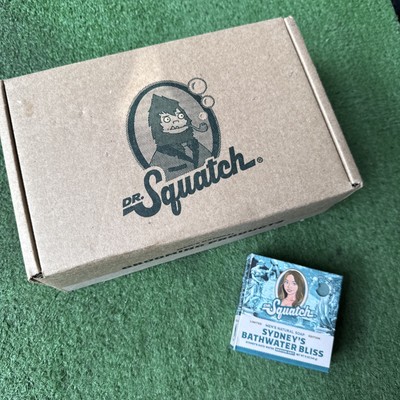 Brand New Dr. Squatch x Sydney Sweeney “Sydney’s Bathwater Bliss” Soap | eBay