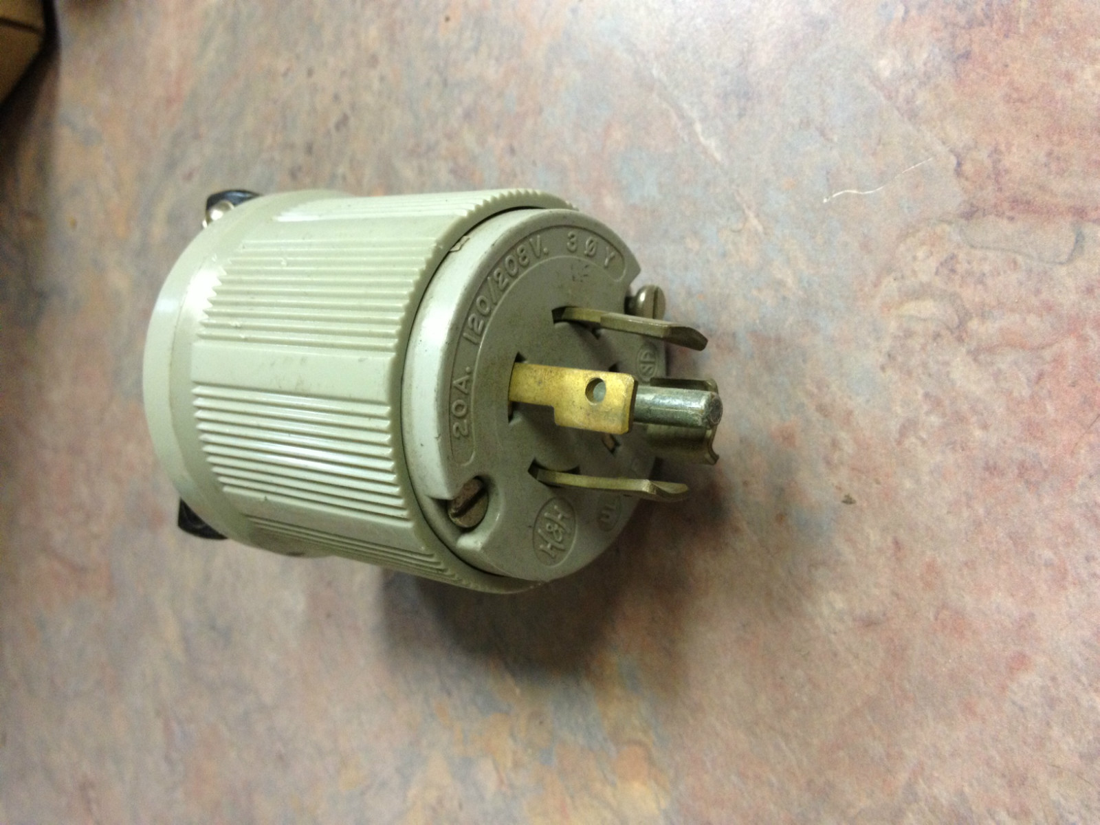 6472 Arrow Hart Plug L21-20 120-208V 20A | eBay