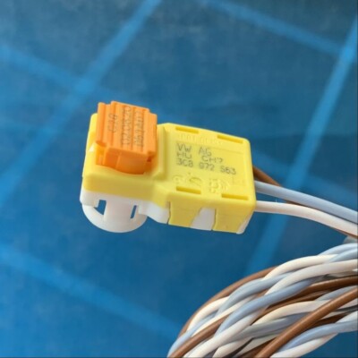 NEW OEM GENUINE VW AUDI WIRING LOOM CONNECTOR PLUG SOCKET REPAIR ...