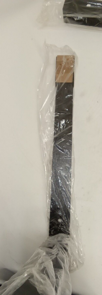 A & M Hardware CFLAT (2.0) 21"-BLACK Concealed Flat Bracket Steel w ...