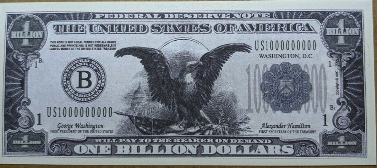 $1000000000000000 Bill