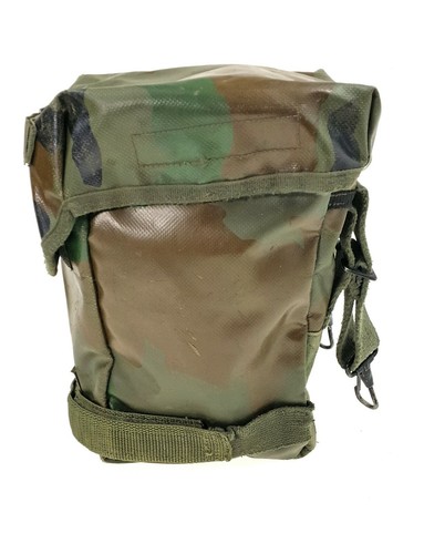 FRENCH EX-ARMY MILITARY BAG RUBBERIZED BACKPACK WEATHERPROOFPACK ...