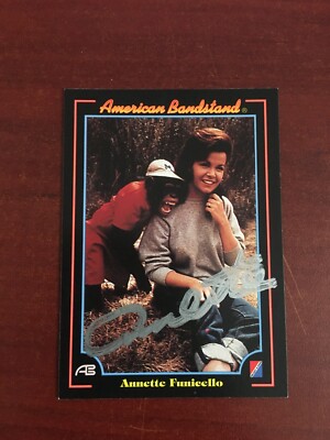 Annette Funicello Signed Card | eBay