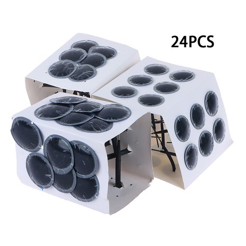 24Pcs Pneumatic Mushroom Nail Film Car Tyre Cold Patch Film Rubber ...