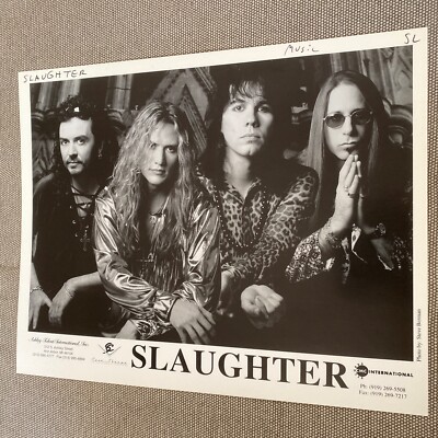 Slaughter Press Photo 8x10”, Mark Slaughter, Dana Strum. See ...