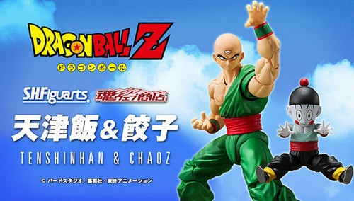 NEW Bandai S.H.Figuarts Tenshinhan & Chaoz Dragonball Z Figure from ...
