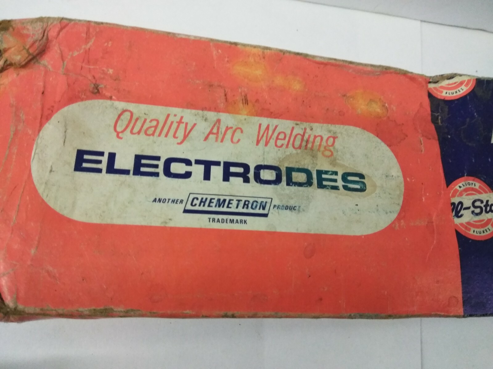 Vintage Chemetron product arc welding electrodes ( all state steel arc ...