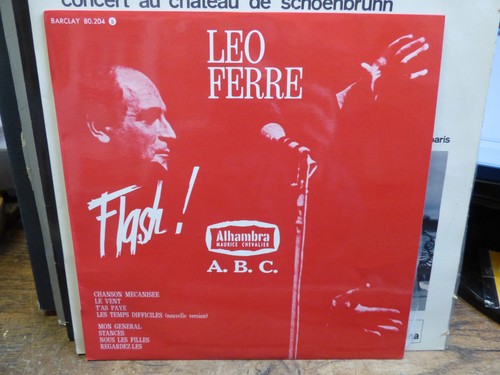 Leo Ferré: Flash - Barclay 80.204 | eBay.de