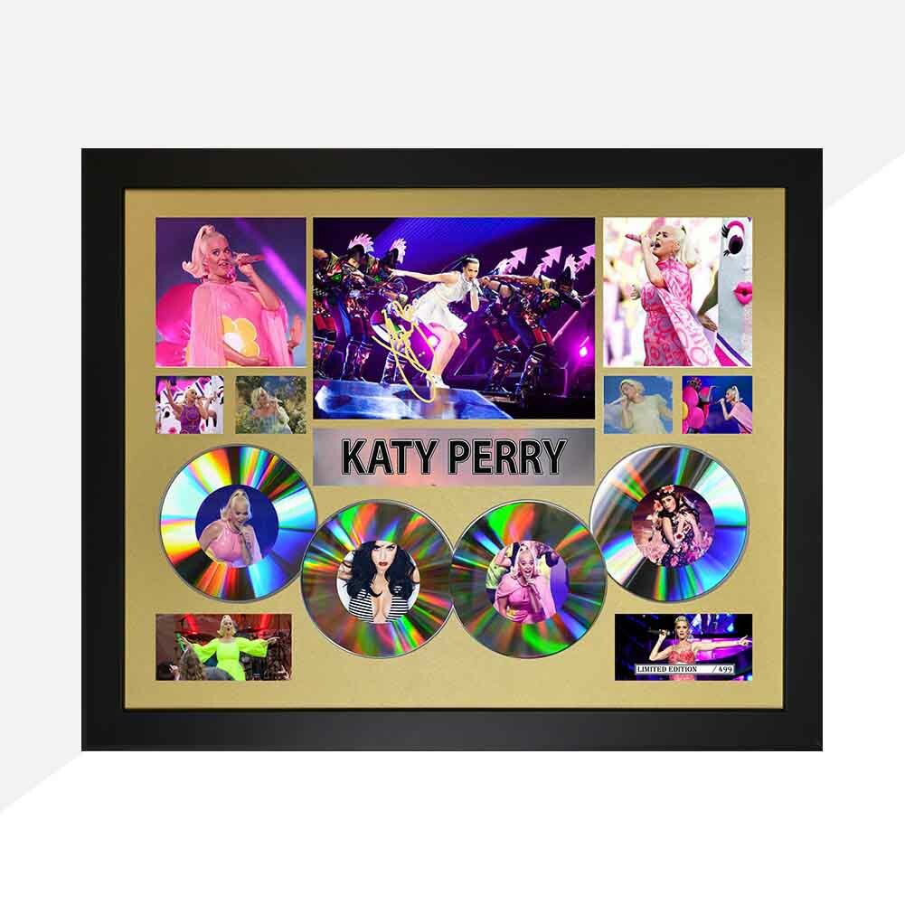 Katy Perry 4CD Signed Framed Memorabilia Limited Ed - Multiple ...