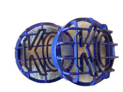 KC light cover, KC HiLITES 6” Blue And BlackStone Guard, kc rock guards ...
