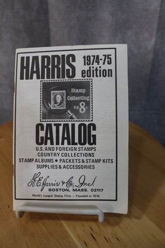 Vintage H. E. Harris U.S. Stamps Guide / Catalog 1974-75 Edition | eBay