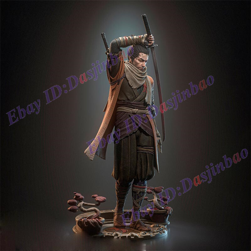 Sekiro Figure 3D Print Model Kit Unpainted Unassembled GK 1/8 1/6 1/4 ...