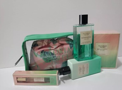 6 PCS VICTORIA'S SECRET BOMBSHELL ESCAPE PARFUM MIST SPRAY BODY LOTION ...