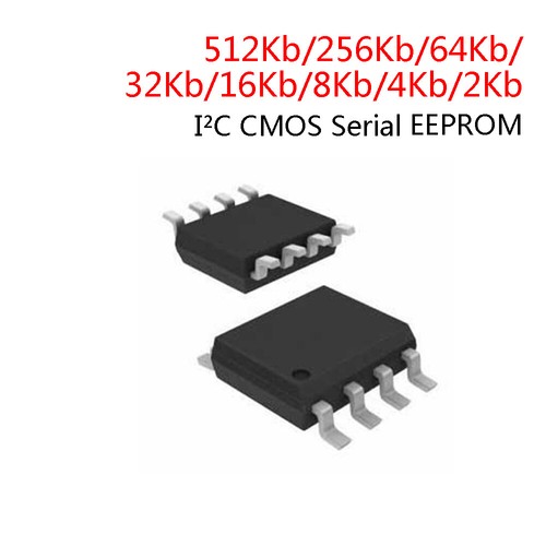 I²C CMOS Serial EEPROM 2/4/8/16/32/64/256/512-Kb SOIC-8 CAT24Cxx Series ...