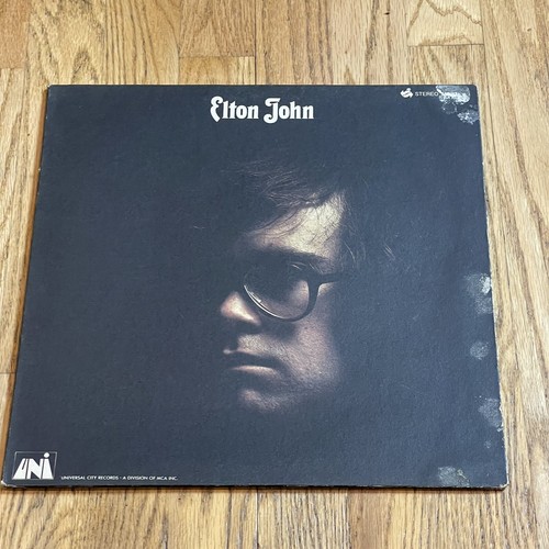 Elton John (Self-titled) Vinyl LP (UNI 73090) Textured Gatefold Cover ...
