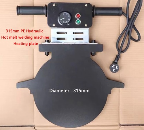 PE Hydraulic Hot Melt Welding Machine Heat Plate Mechanical PE Pipe ...