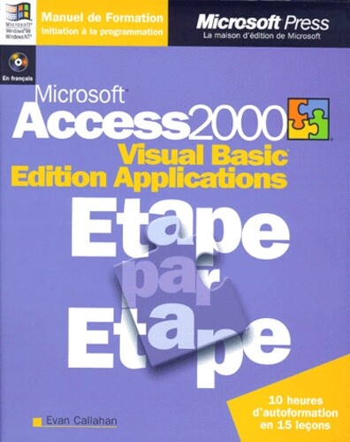Microsoft Access 2000 Visual Basic Edition Applications etape par etape (avec CD | eBay