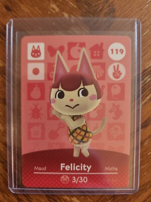 Felicity Amiibo Card #119 (Series 2) (Authentic) | eBay