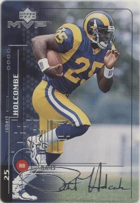 1999 Upper Deck MVP - Robert Holcombe #158 Silver Script for sale ...
