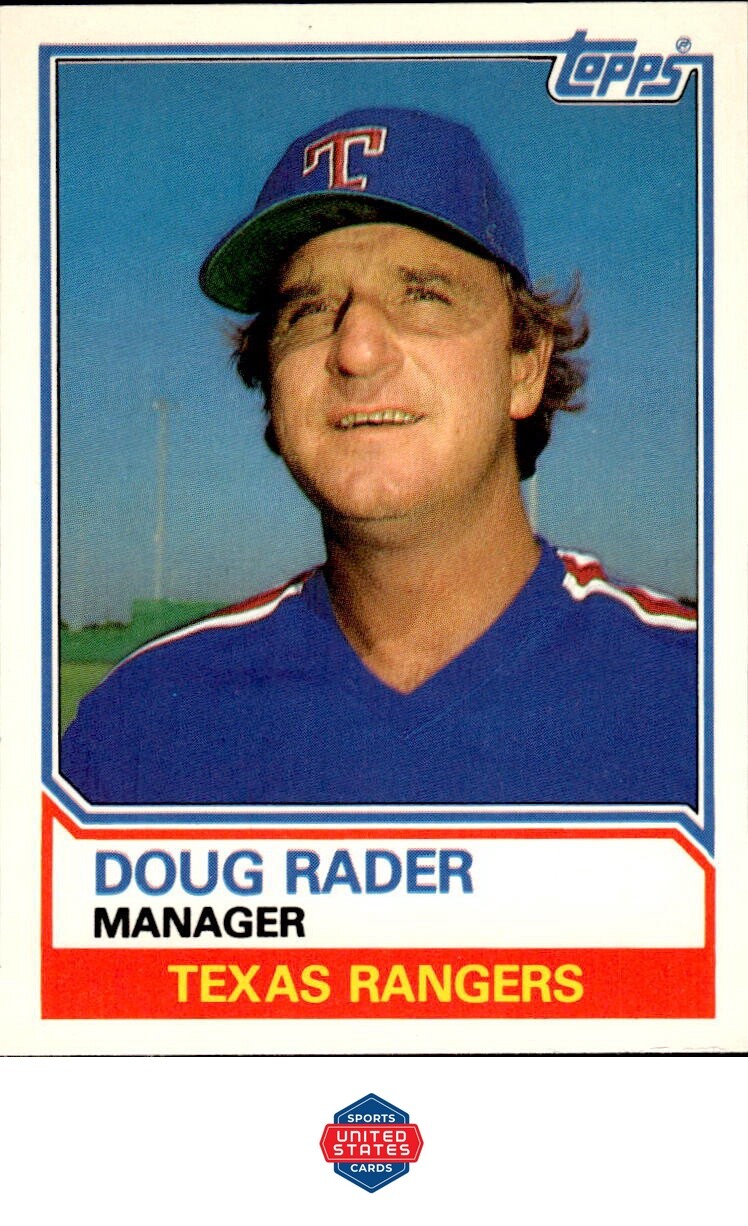 1983 Topps Traded #91T Doug Rader | eBay