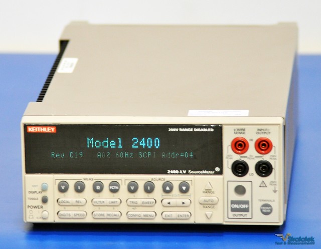 Keithley 2400-lv Low Voltage SourceMeter 200v Range Disabled With GPIB ...